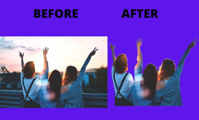Can quickly remove 150 photos from background by Dil12dil | Fiverr