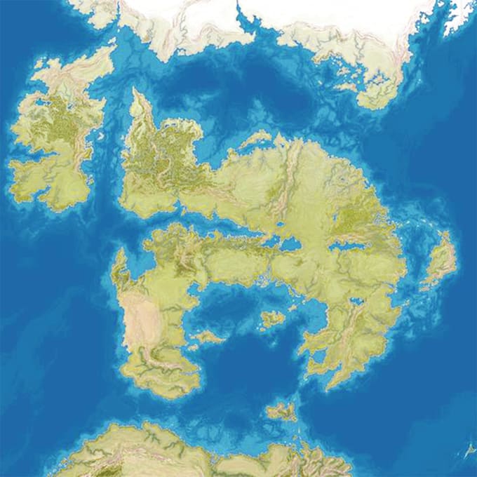 Create a high quality fantasy map by Adriarind472 | Fiverr