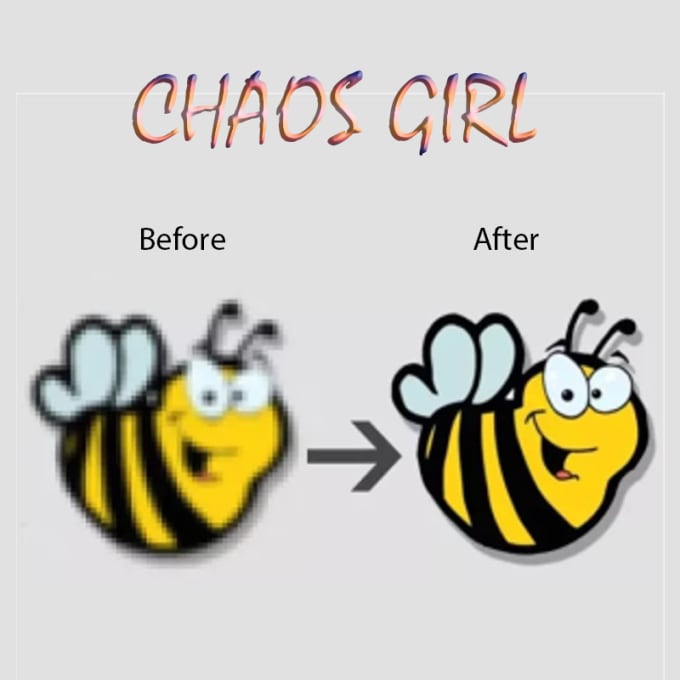 Vector tracing you logo and design by Chaos_girl | Fiverr