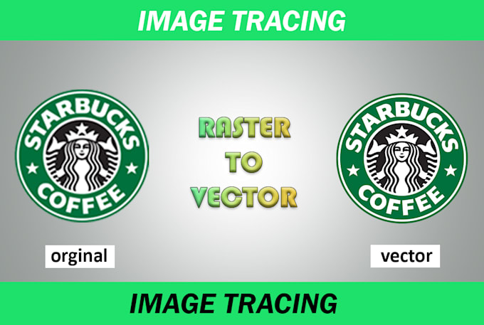 Do manual vector tracing of your logo by Rayhantalukd981 | Fiverr