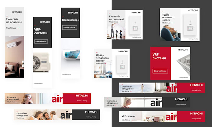 Design an eye catching web banners, for google ads by Iralizad | Fiverr