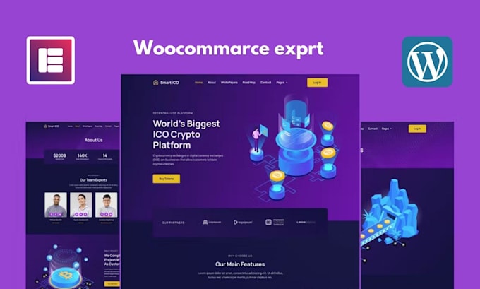 Create landing page or wordpress website with elementor pro by Dev ...
