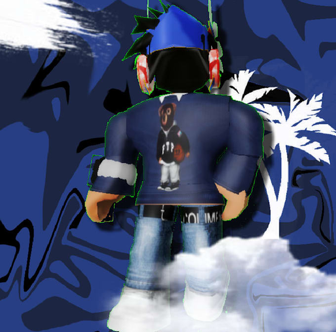 Make a roblox gfx profile picture by Bluetiger911 | Fiverr