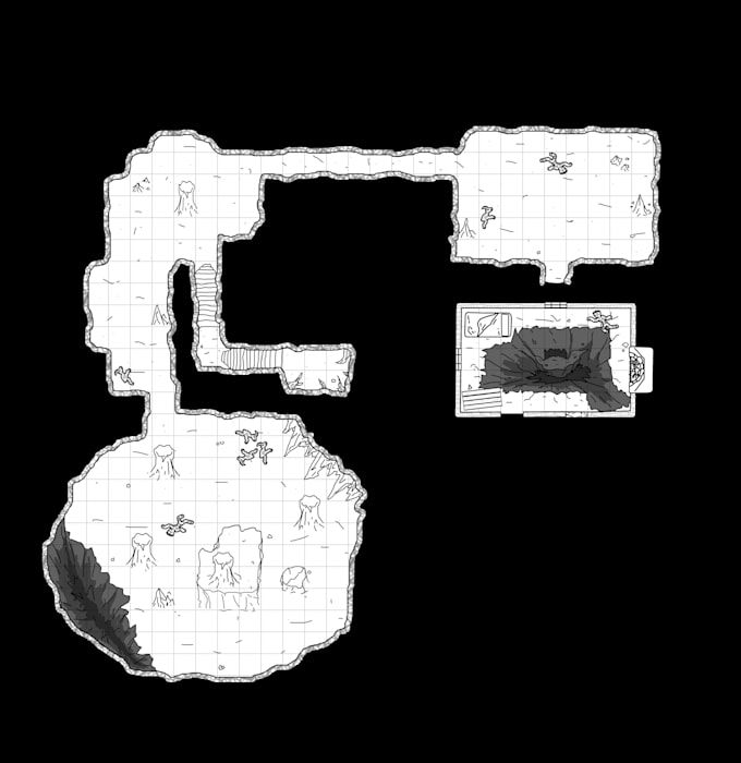 A simple map for your dnd campaign by Manuslopez | Fiverr