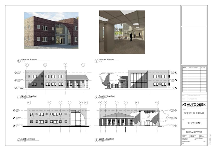 Make architectural drafts, renders and 3d models by Afatah_ | Fiverr