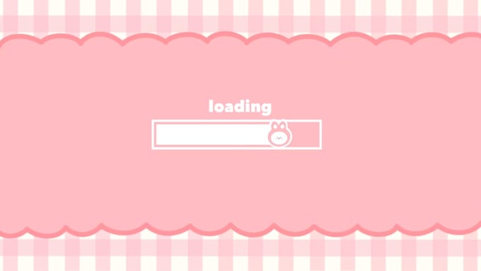Create a cute loading screen for your youtube channel by Glitterdazed ...