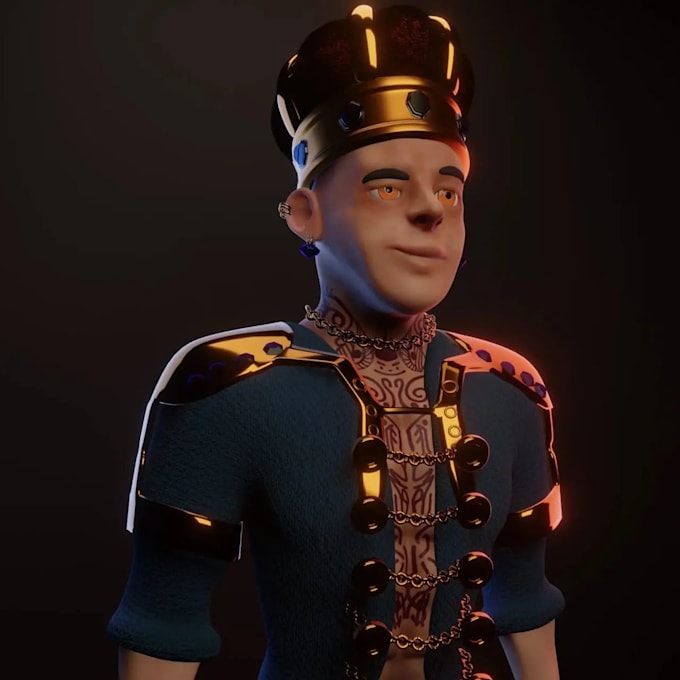 3d nft artists, 3d nft avatar, nft collection, 3d metaverse character ...