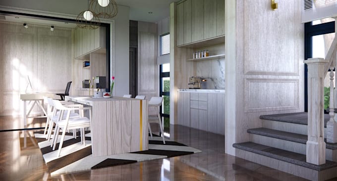 Design realistic 3d models and render images for architecture by Gogo ...