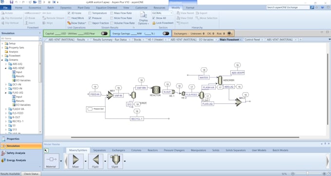 Do chemical engineering related simulations, problem solutions using ...