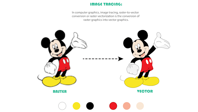 Convert your raster image into a vector image by Ebrahimarshad_ | Fiverr