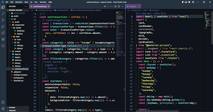 Convert a static website into a frontend web application using react ...