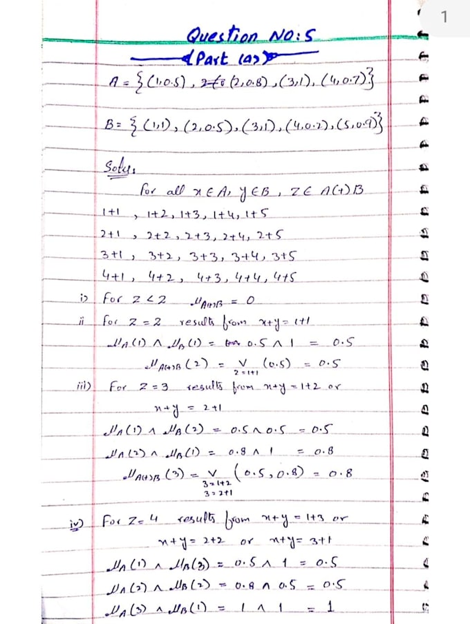 Teach discrete math problems and calculus probability by Faisalc75 | Fiverr
