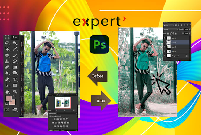 Do any kind of work in photoshop by Akib1231 | Fiverr