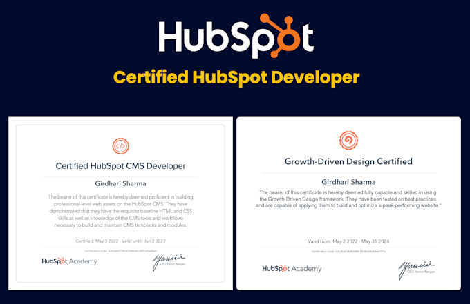 Create custom hubspot modules for your website by Girdharidev | Fiverr
