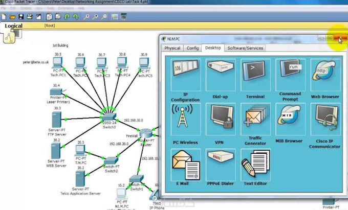 Config and desgin cisco packet tracer ccna projects by Redouanidbba311 ...