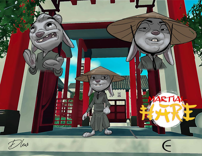 Make your character come to life by Dlewdesign | Fiverr