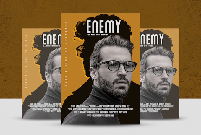 Create dramatic poster design by Cabbir | Fiverr