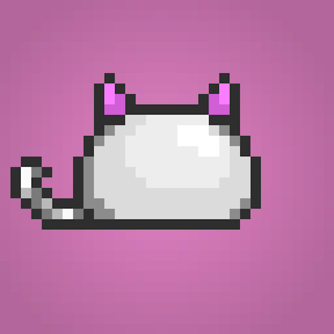 Do cool and cute pixel art nft slimes and collections by Gurkant | Fiverr