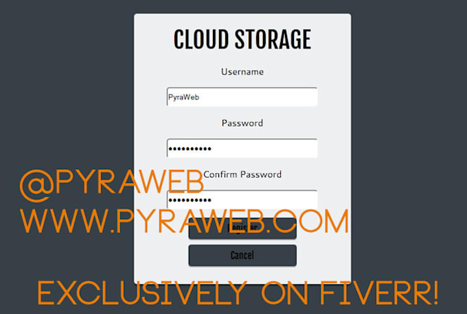Create a php registration form for your website by Pyraweb | Fiverr