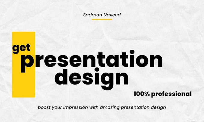 Design outstanding powerpoint presentation slides for professionals by ...