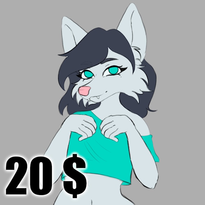 Draw your furry oc by Dibujosdechris | Fiverr