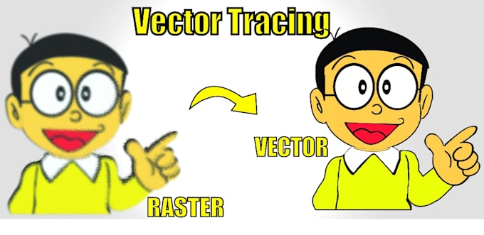 Do vector tracing, vectorize image, convert logo to vector by Saqlainraza420 | Fiverr