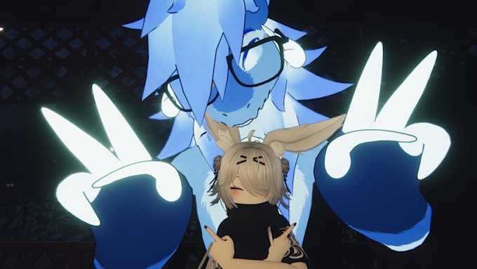 Be your vrchat cuddle buddy by Youranchor | Fiverr