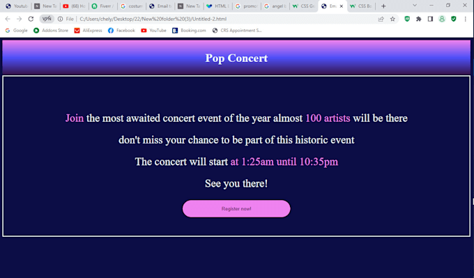 Design your email templates with html and css by Carlo_27 | Fiverr