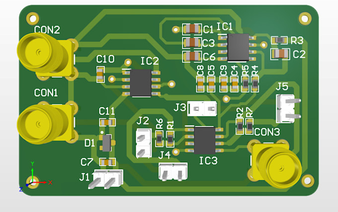 Design professional pcb boards in eagle, multisim and proteus by ...