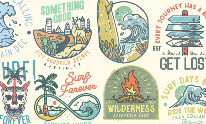 Create monoline design and illustration for your brand by Mightypejes ...