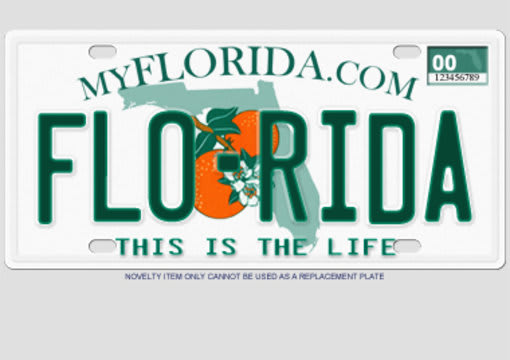 Create 2pcs novelty customized miami license plate with your name ...