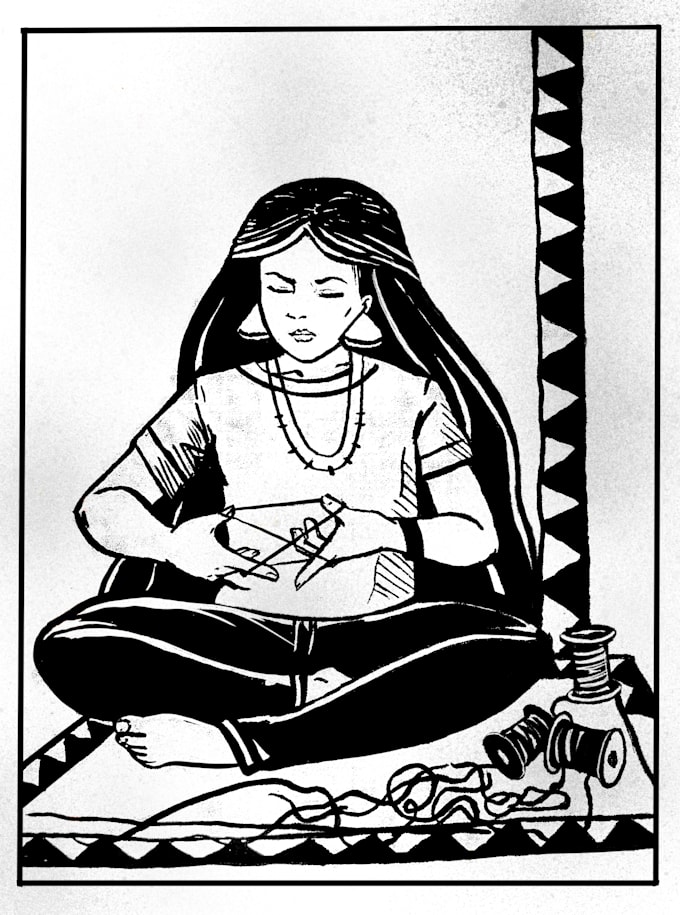 Create simple yet interesting line art illustrations by Aya_11th | Fiverr