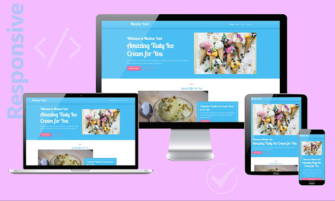 Convert your designs into html css webpage website by Sz_mazhr | Fiverr