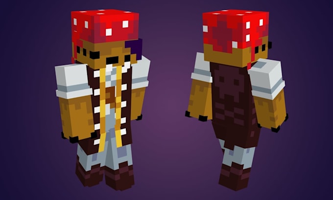 Create a minecraft skin with multiple variations by Sirscutoid | Fiverr