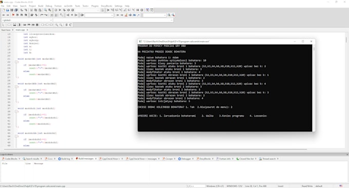 Simple cpp program, output in cmd by Benefid | Fiverr