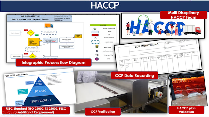 Develop haccp plan, food safety plan, procedure, records by ...