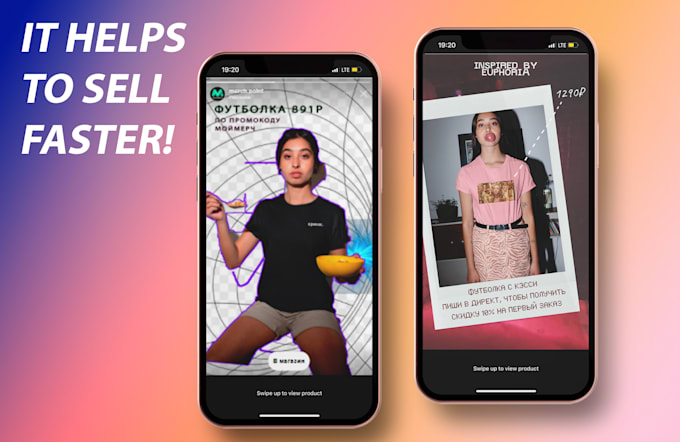 Design amazing instagram and facebook post graphics by Nenastyanet | Fiverr