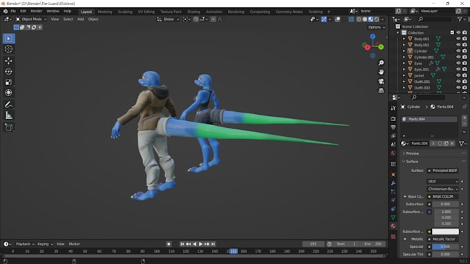 Make a vrchat avatar for you from scratch according to your request by ...