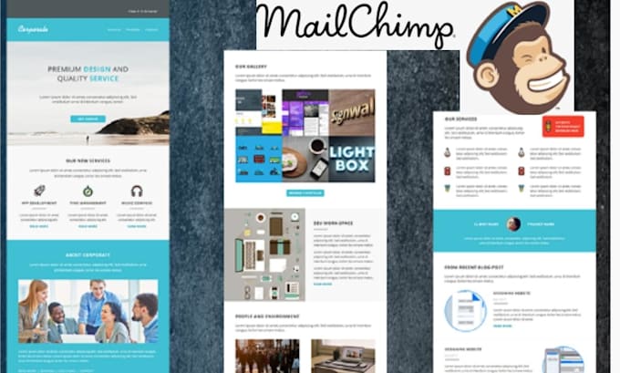 Do mailchimp automation or newsletter and email template by Bera_design ...