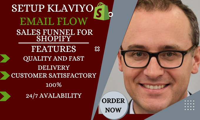 Setup klaviyo email flows, sales funnel for your shopify store by Jerry_leao | Fiverr