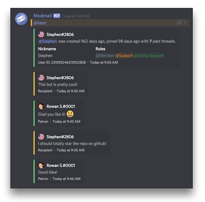Install modmail for your discord server by Higgs008 | Fiverr