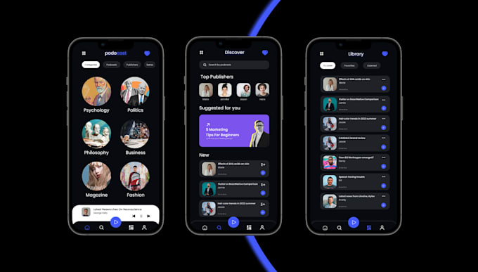 Provide elite and classy ux ui design for your mobile app by Buse_b ...