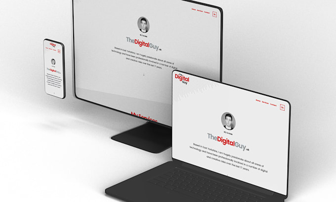 Create a professional looking website design by Thedigitalguyuk | Fiverr