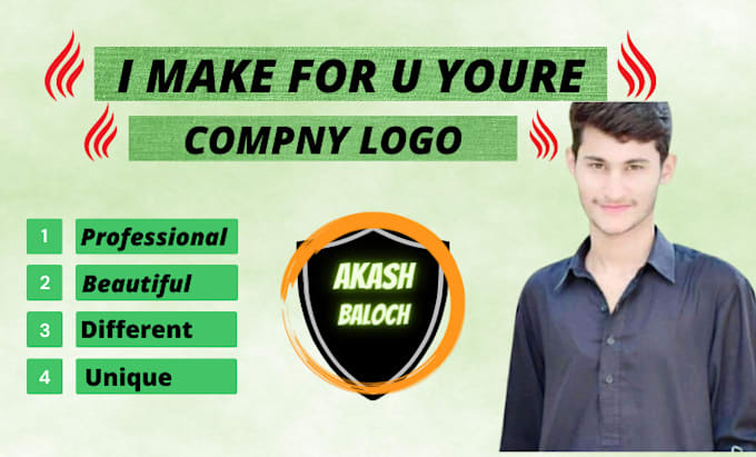 Make compny logo design by Akashzafarbloch | Fiverr