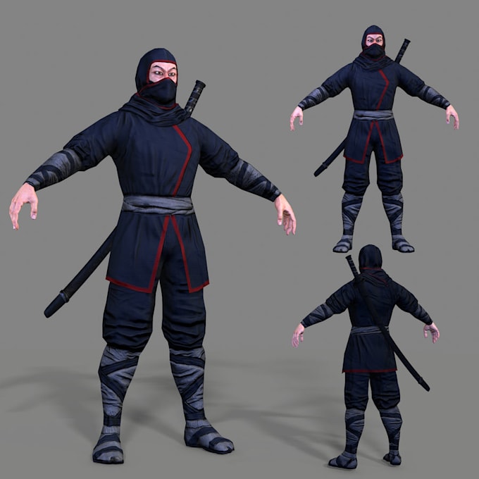 Make 3d vrchat furry model, fbx avatar, vroid avatar, oculus quest by ...