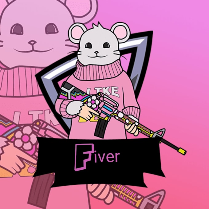 Create your favorite animal character logo by Zacitsme | Fiverr