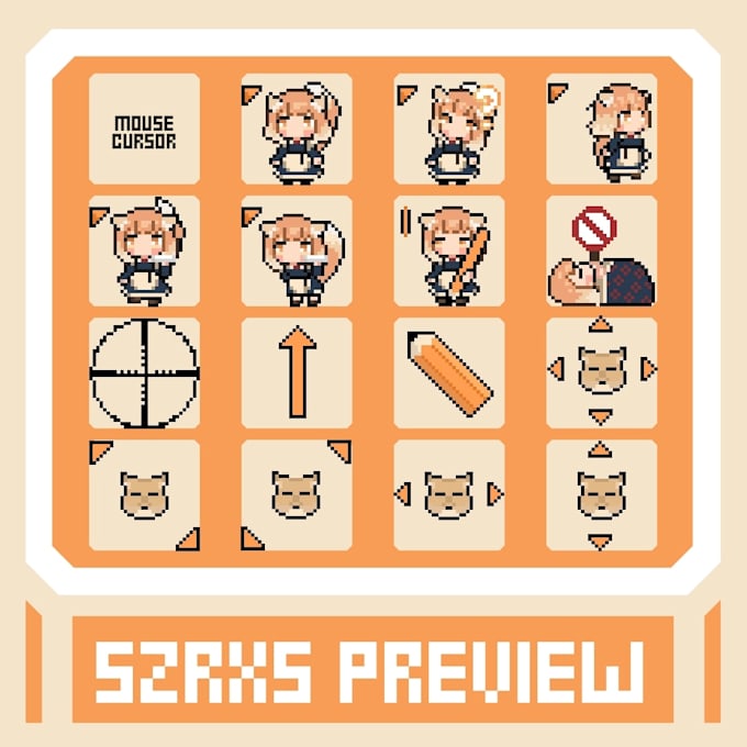 Make animated mouse cursor by Konatsu_99 | Fiverr