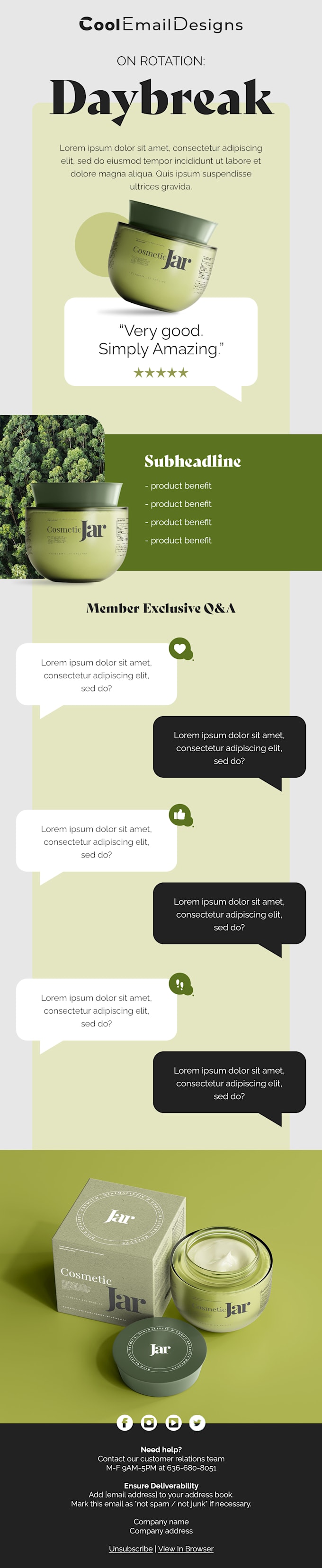 Create high converting email template designs in photoshop by Ecomzoe ...