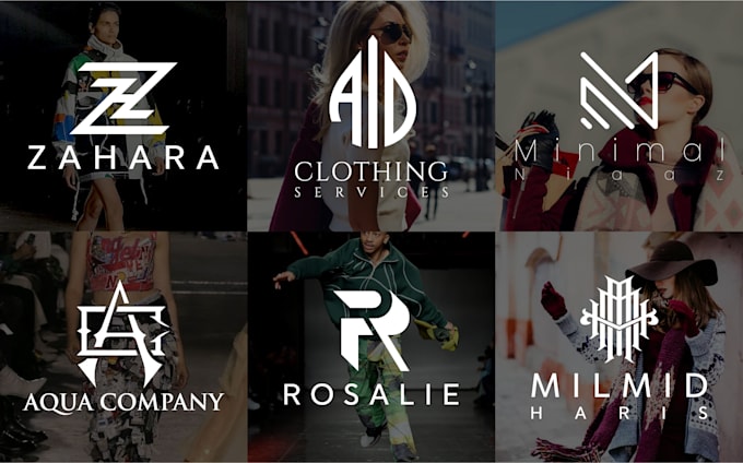 Design a fashion monogram y2k clothing brand logo by Tamanna012 | Fiverr