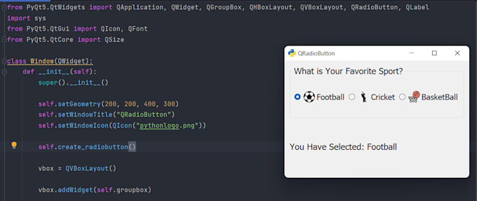 Teach you the very basics of pyqt5 by Ammar5512 | Fiverr